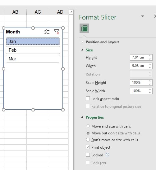 Disable Resizing and Moving Slicer • Dashboards & Charts • Excel Forum Disable Resizing and Moving Slicer • Dashboards & Charts • Excel Forum
